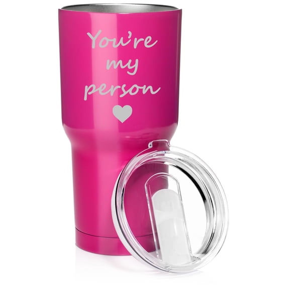 Smooth Body Tumbler Stainless Steel Vacuum Insulated Travel Mug Cup ...