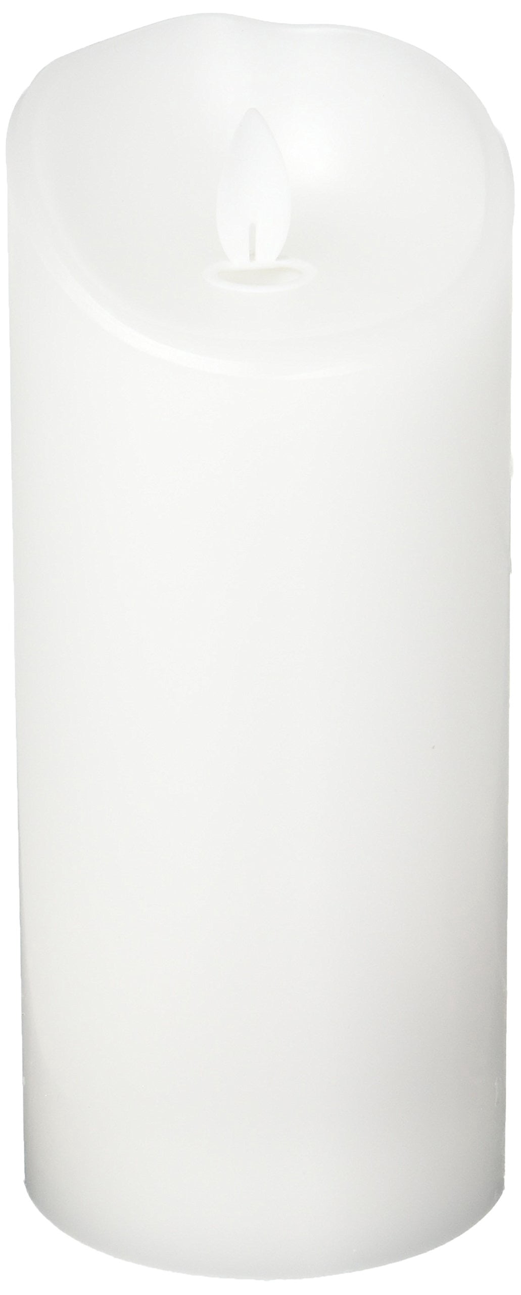 Sterno Home MGT814307WH00 White Wax Pillar with Timer - Walmart.com