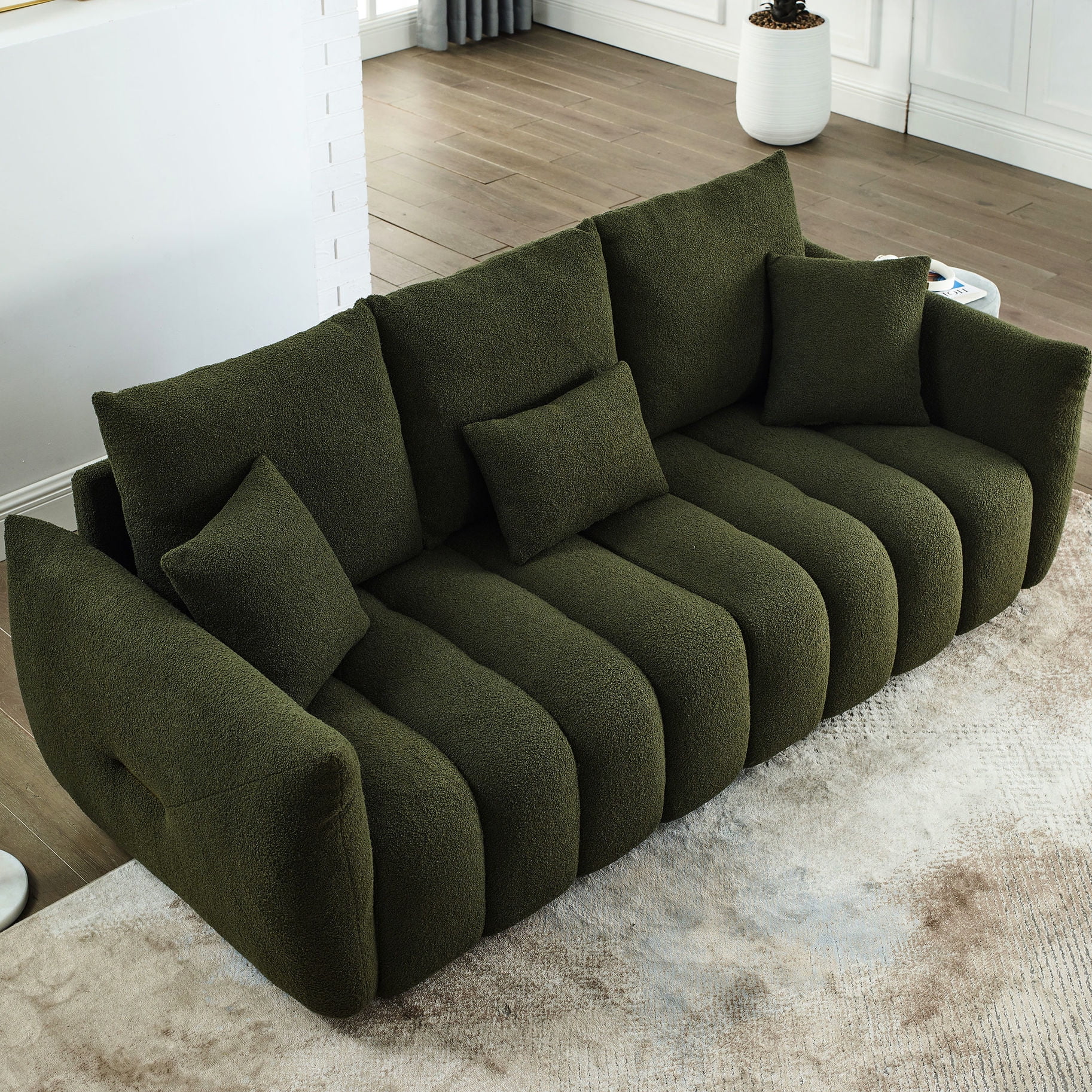 Smooth Clean Lines | Modern Simple Sofa for Any Space - Walmart.com