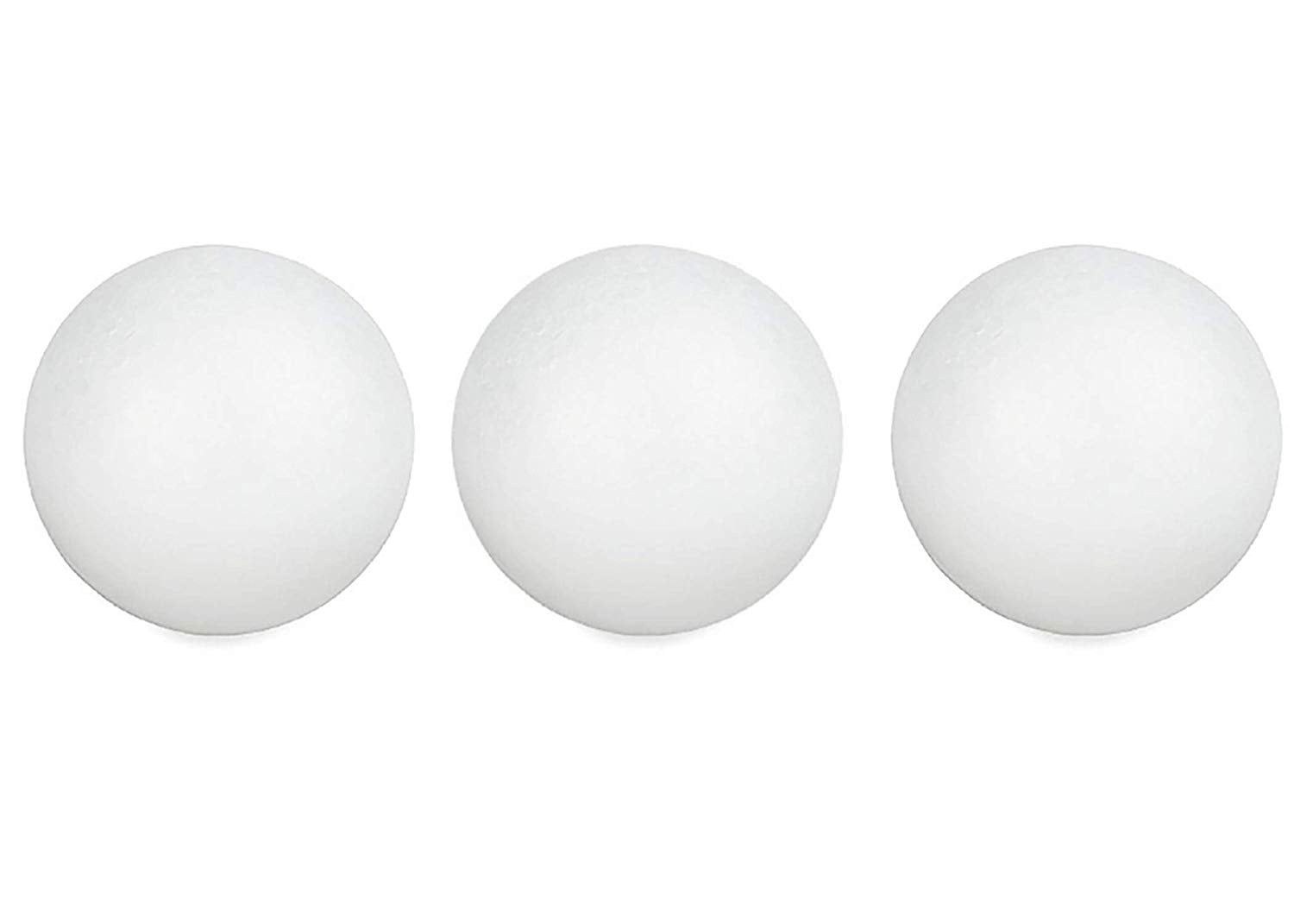 Smooth Foam Balls - Great for Arts and Craft & DIY Christmas Décor ...