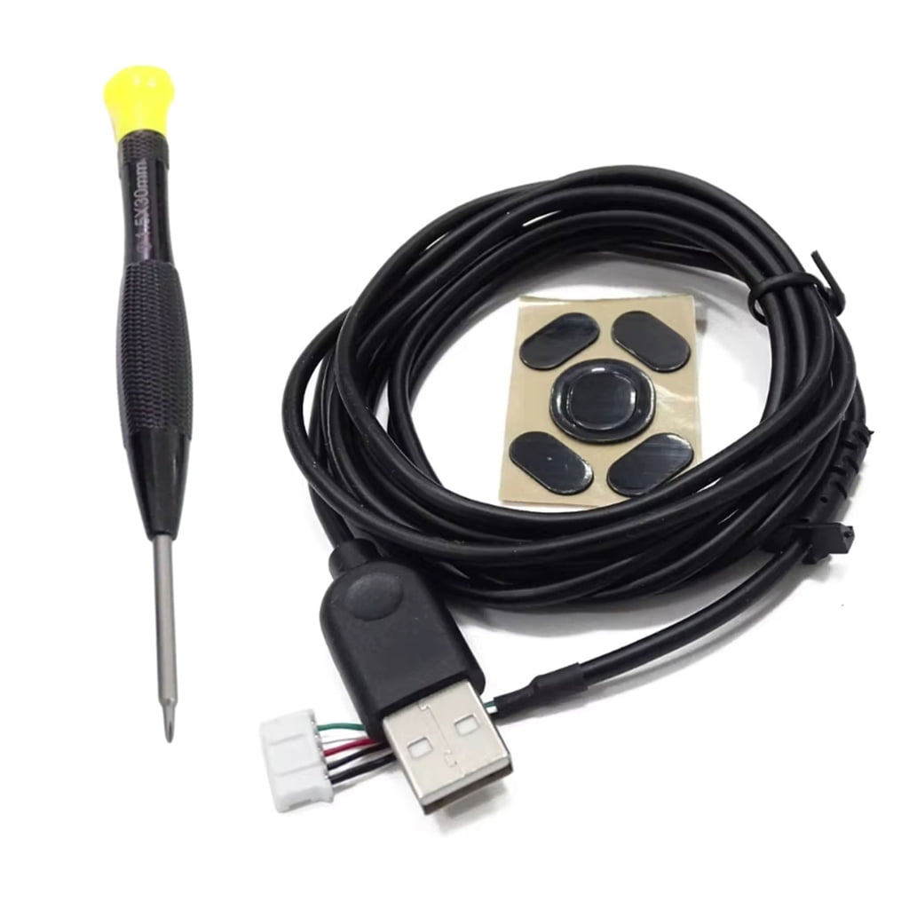 Smooth Gliding Mouse Bundles Rubber Cable Grips Feet And Precisions ...