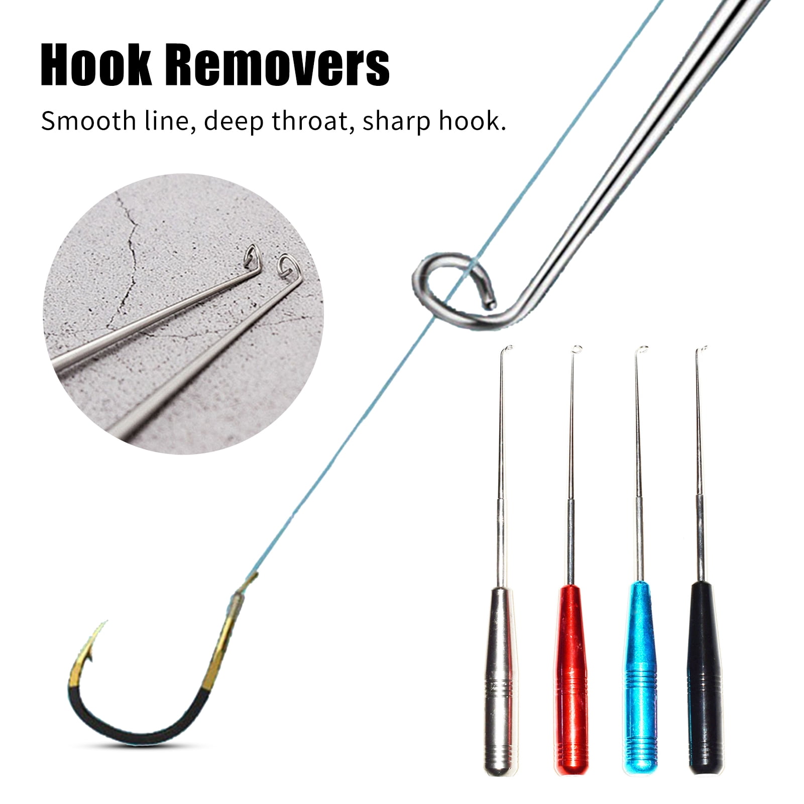 Smooth Hook Remover Anti Corrosion Good Toughness Stainless Steel Hook ...
