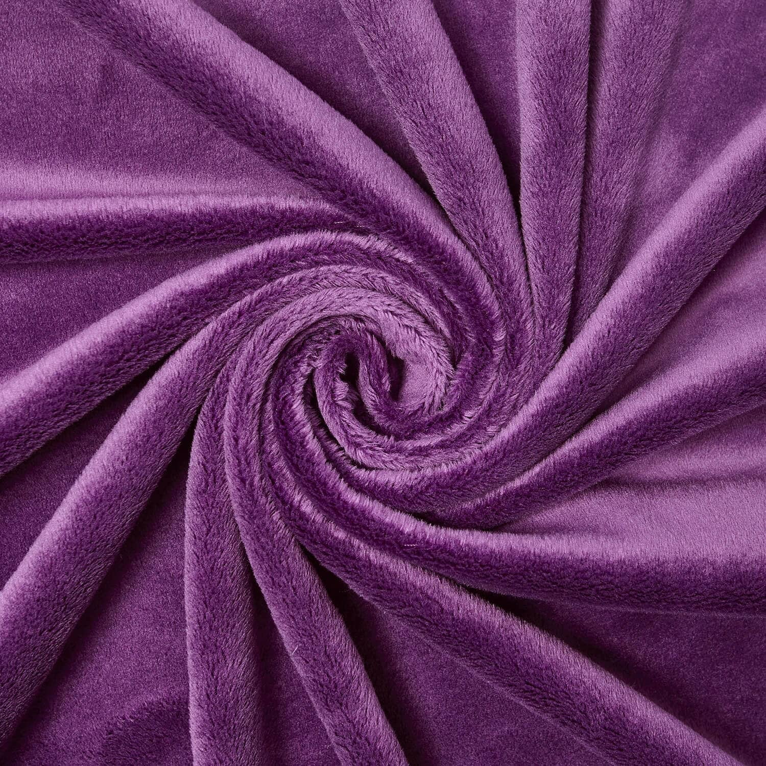 Smooth Minky Plush Soft Thick Dense Heavyweight Fleece Flannel ...