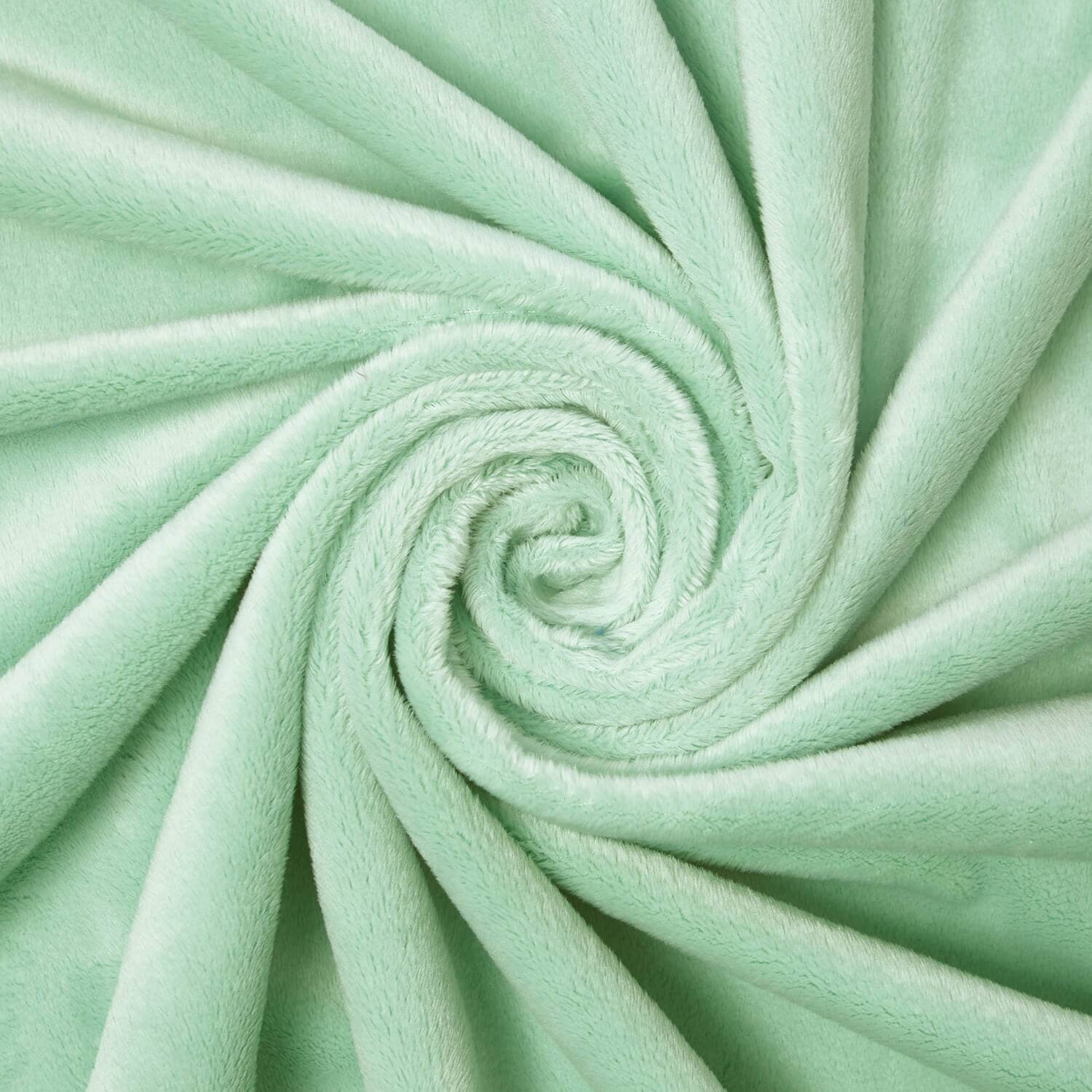 Smooth Minky Plush Soft Thick Dense Heavyweight Fleece Flannel ...