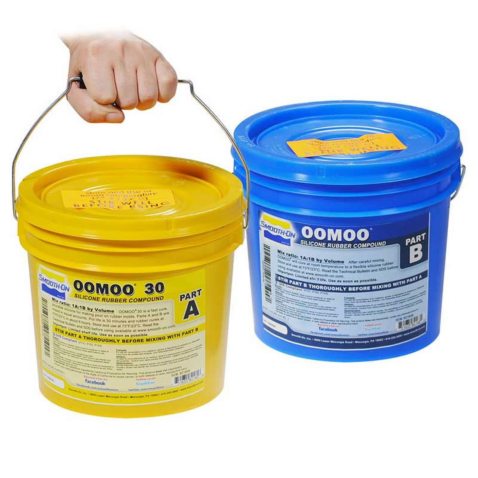 Smooth-On Oomoo 30 Silicone Rubber for Art & Industrial Applications ...