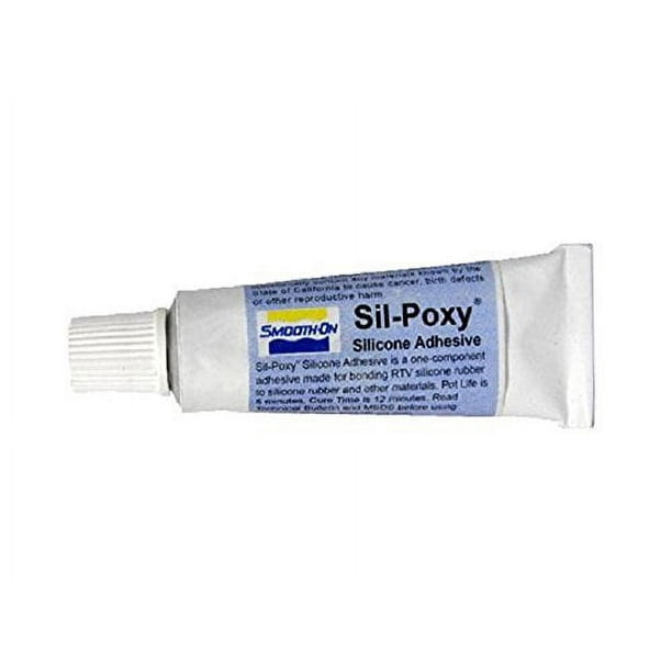 Smooth-On SIL-poxy Rubber Silicone Adhesive - 0.5 oz Tube Silpoxy ...
