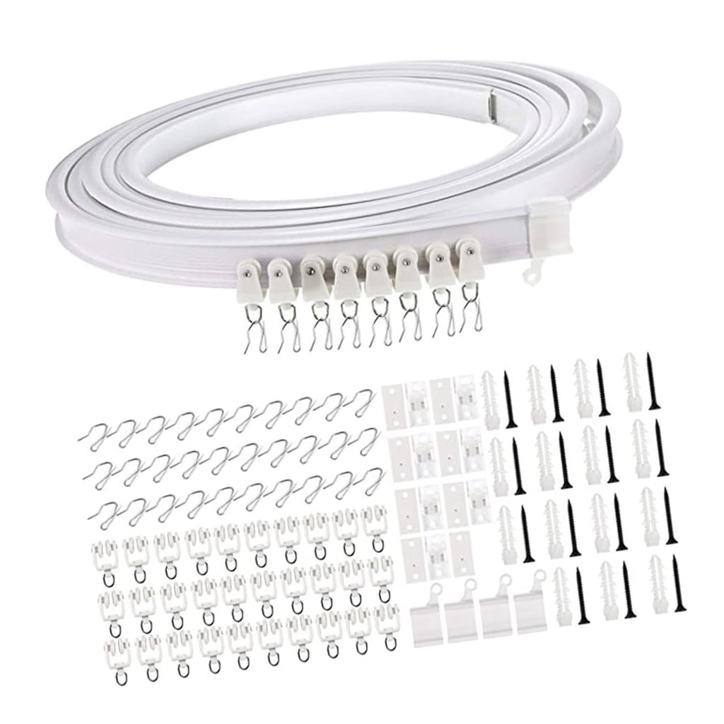 Smooth Operating 5 Meter Ceiling Curtain Track with Rollers and ...