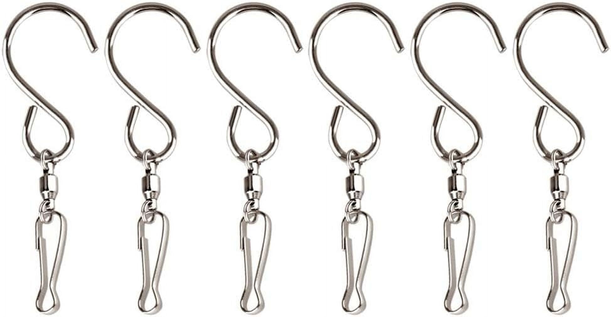 Smooth Rotation Swivel Hooks For Crystal Twisters, Stainless Steel ...