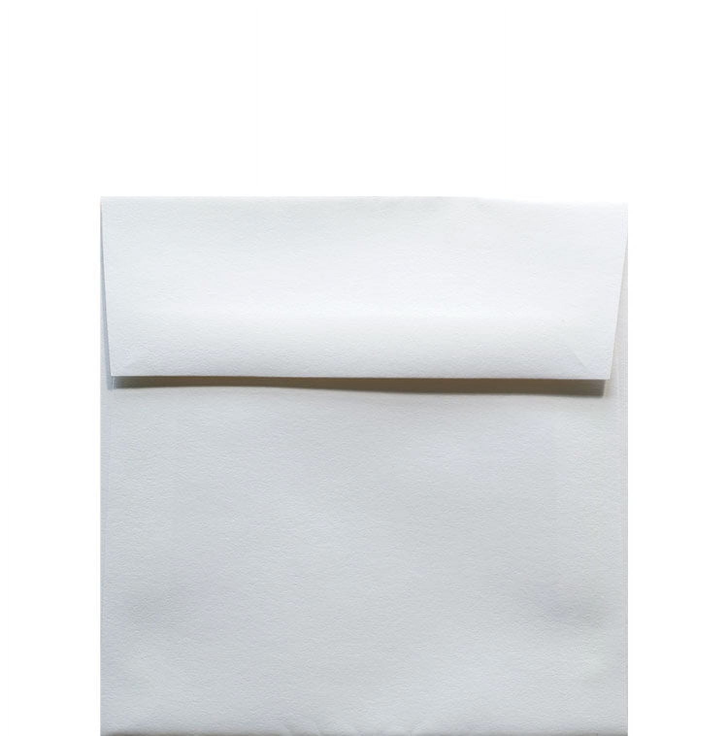 Smooth SOLAR WHITE Envelopes 32T - 250 PK -- Quality 5.5 Square (5-1/2 ...
