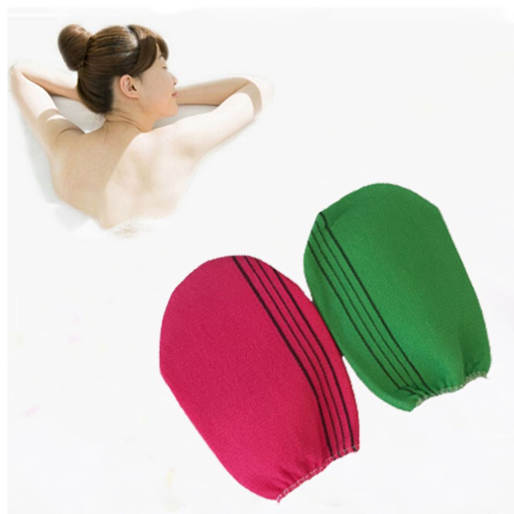 Smooth Skin Massage Cleaner Shower Scrubber Body Rub Exfoliating Towel ...