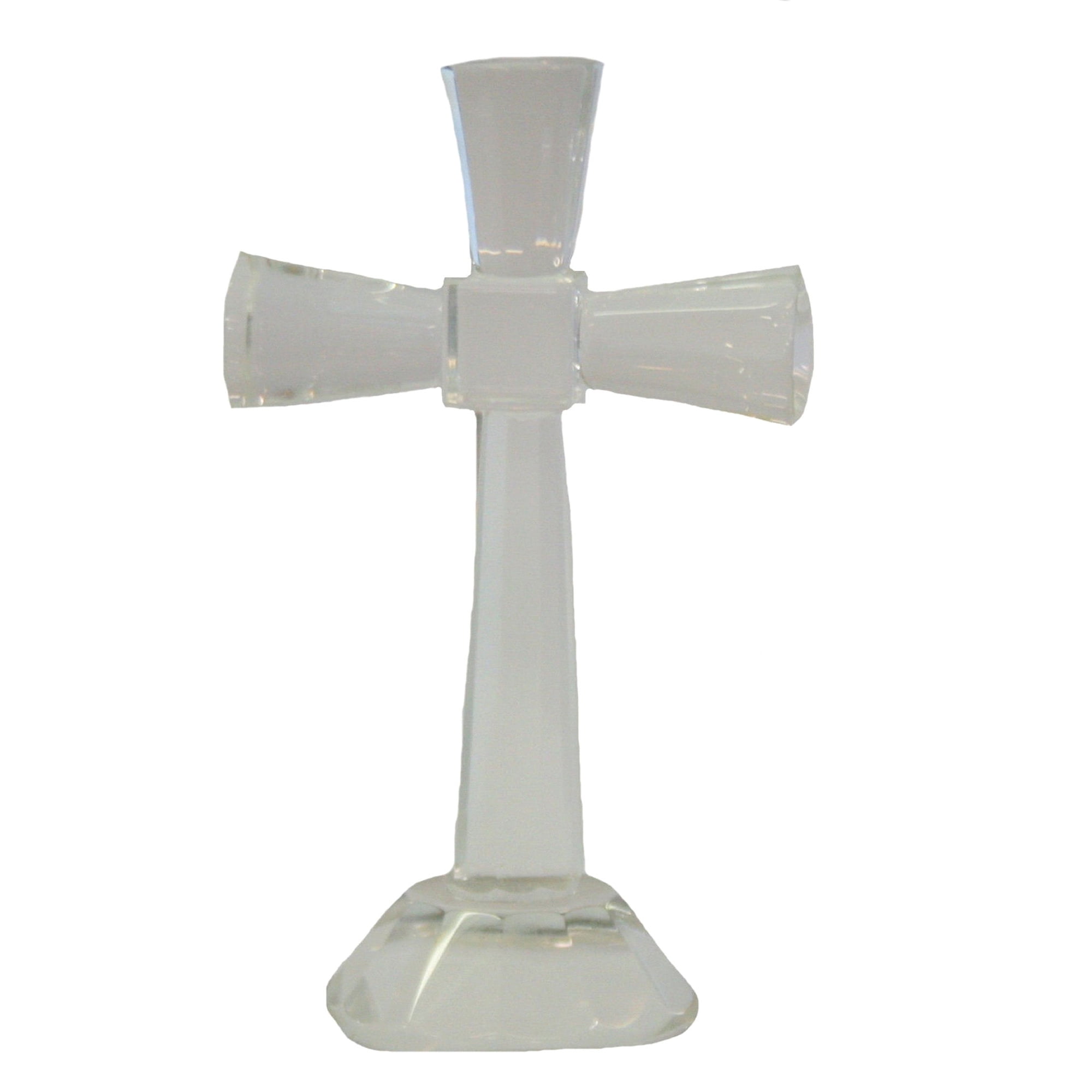Smooth Small Glass Cross Figurine New In Box - Walmart.com