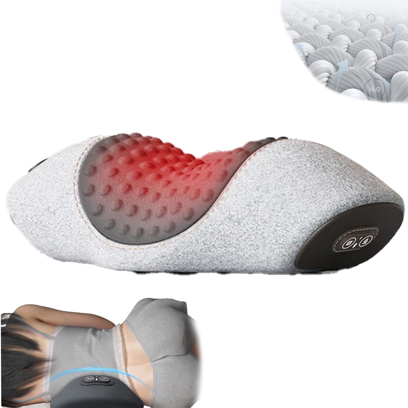 Triple Fusion Back Massager,2025 New Electric 3 in 1 Back Massager for ...