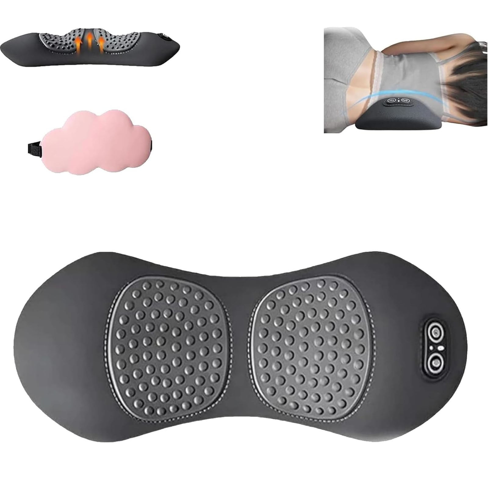 Smooth Spine Triple Fusion Back Massager||2026 Upgraded 3 In 1 Neck ...