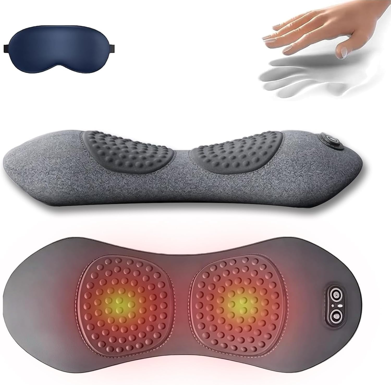 Smooth Spine Triple Fusion Back Massager, Soothe 3 in 1 Back Massager ...
