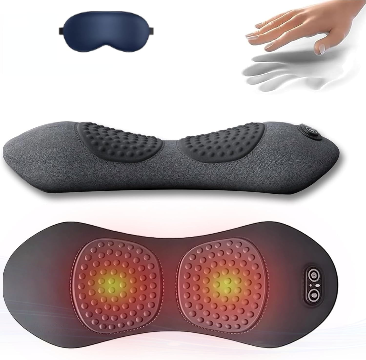 Smooth Spine Triple Fusion Back Massager, Soothe 3 in 1 Back Massager ...