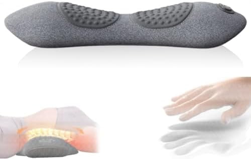 Smooth Spine Triple Fusion Back Massager with Traction, Vibration ...