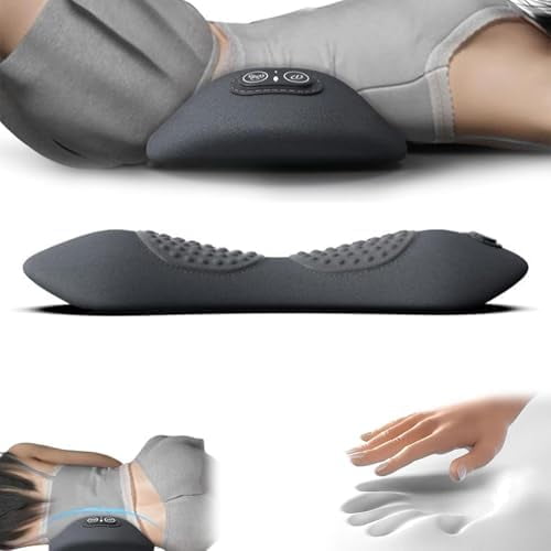 Smooth Spine Triple Fusion Back Massager with Traction, Vibration ...