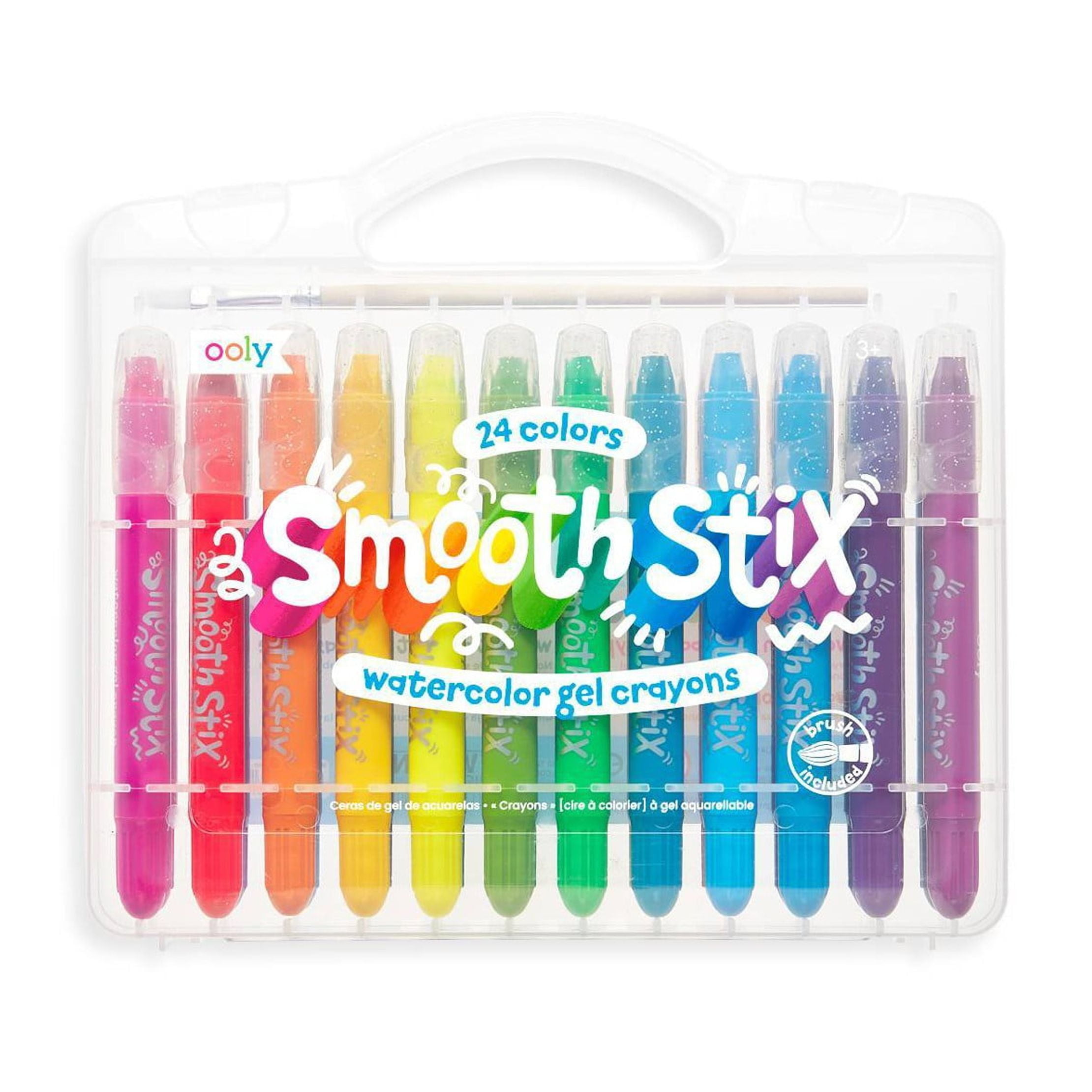 Smooth Stix Watercolor Gel Crayons - 25 PC Set - Walmart.com