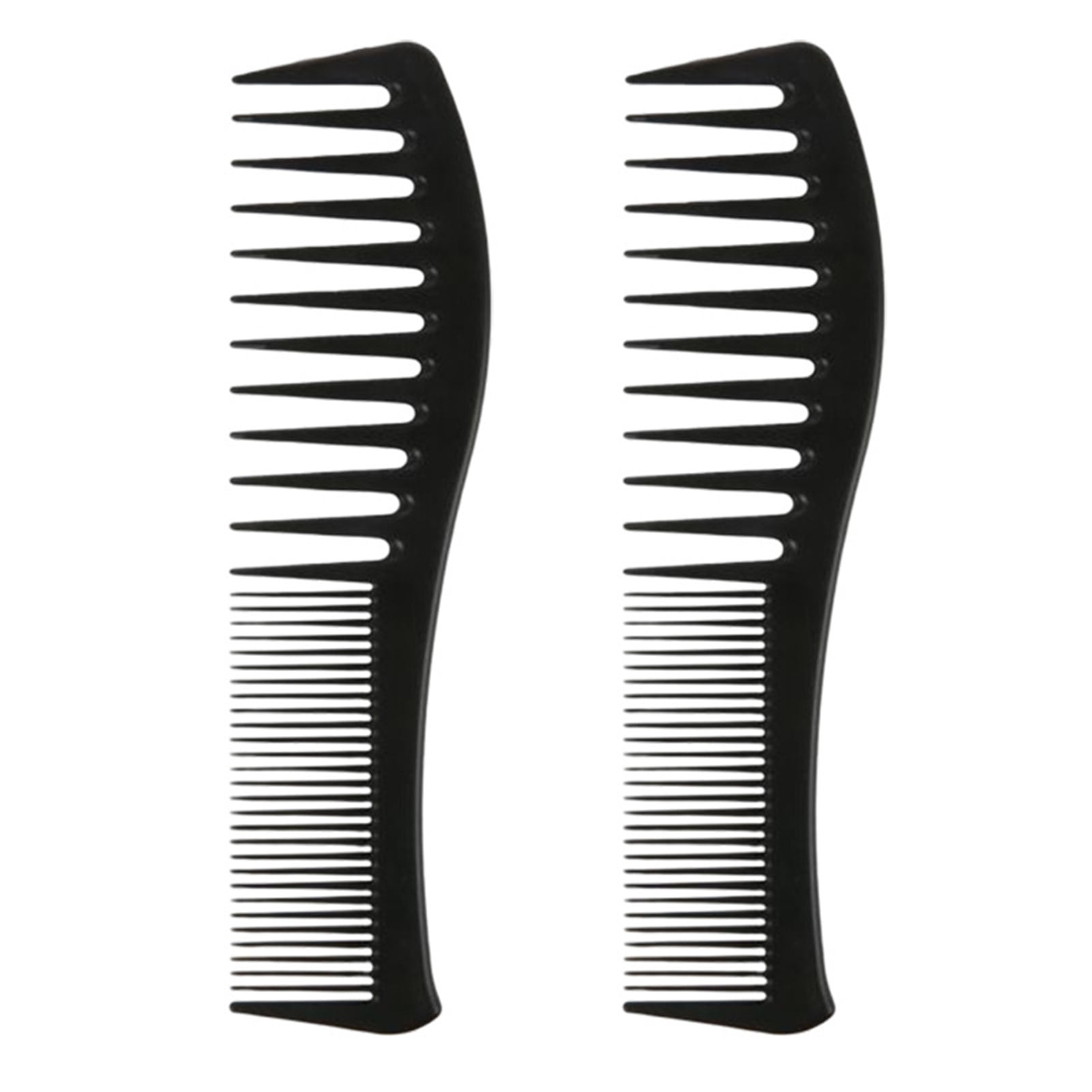 Smooth Surface Comb 2pcs Hair Comb Set Wide Fine Tooth Combs for Hair ...