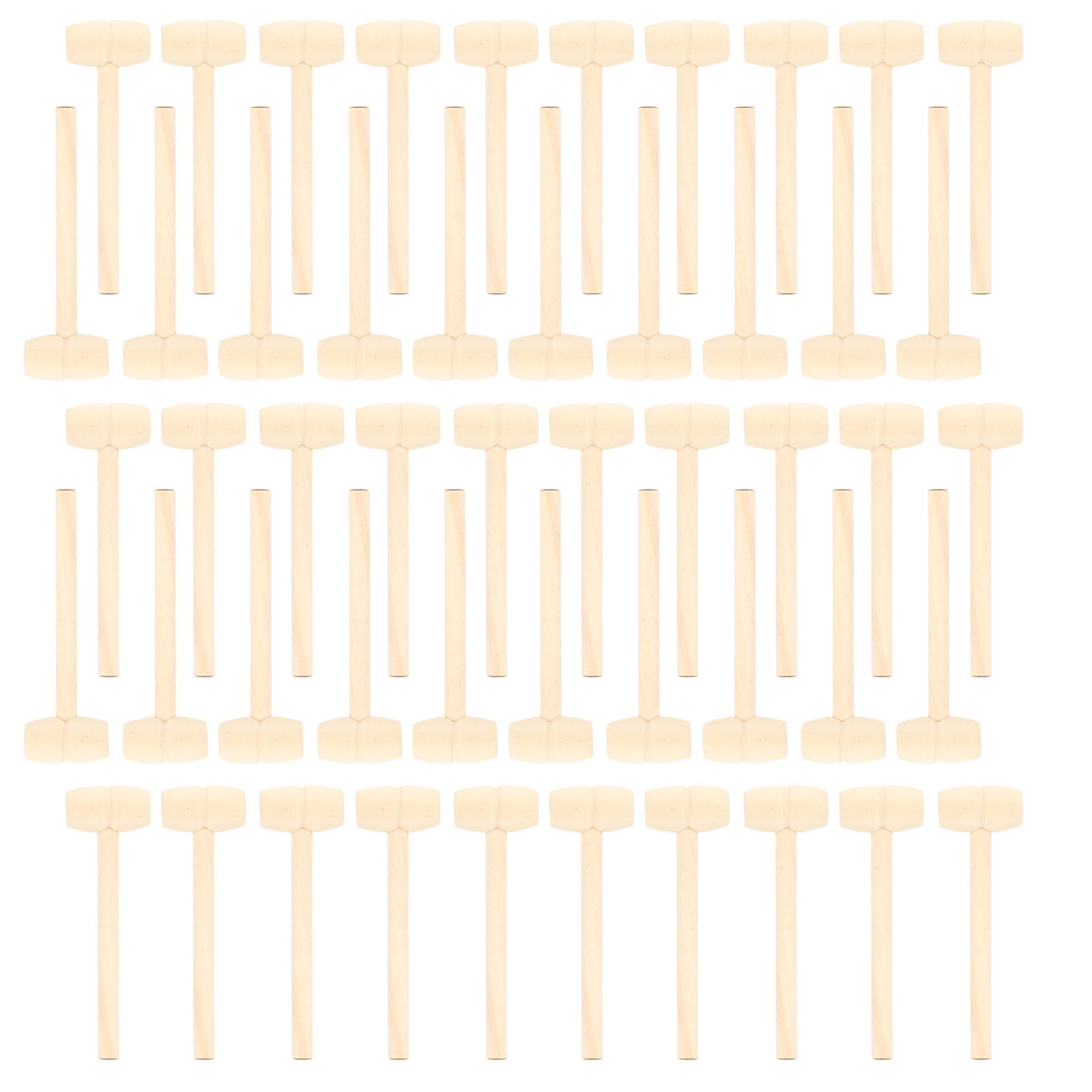 Smooth Surface Finish, Mini Wooden Hammers For Chocolate Heart Tools ...