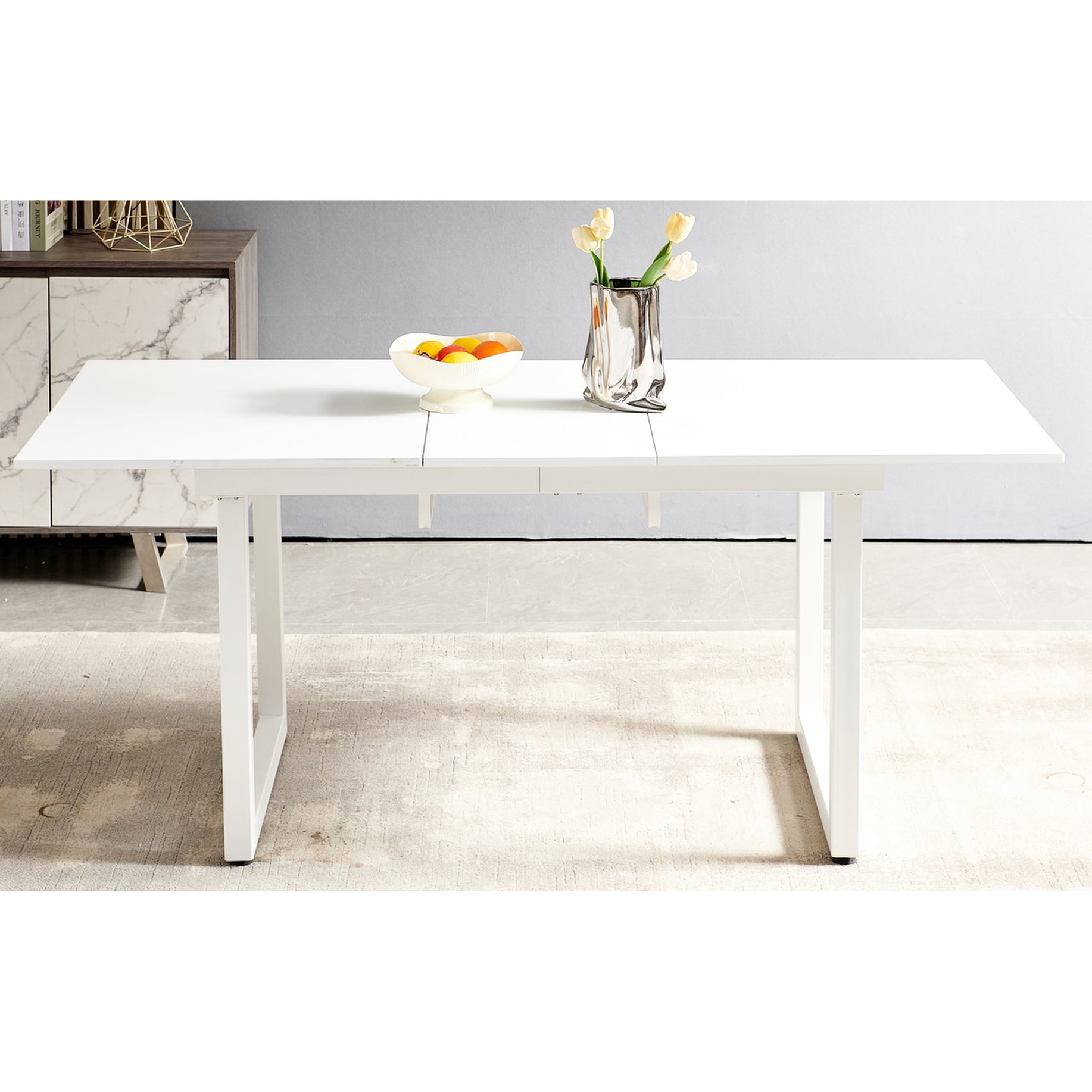 Smooth Surface, Hygienic - Dining Table for Family Gatherings, Clean ...