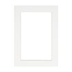 White on White Double Photo Mat 5x7 for 4x6 Photos - Fits 5x7 Frame ...