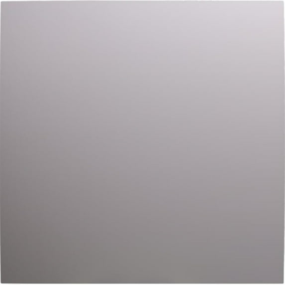 Smooth White 2ft x 2ft Vinyl Drop Ceiling Tiles - Box of 10, Waterproof ...