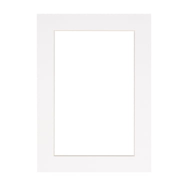 Single Designer 5x7 Mat w/4x6 Opening - Arctic White - Walmart.com