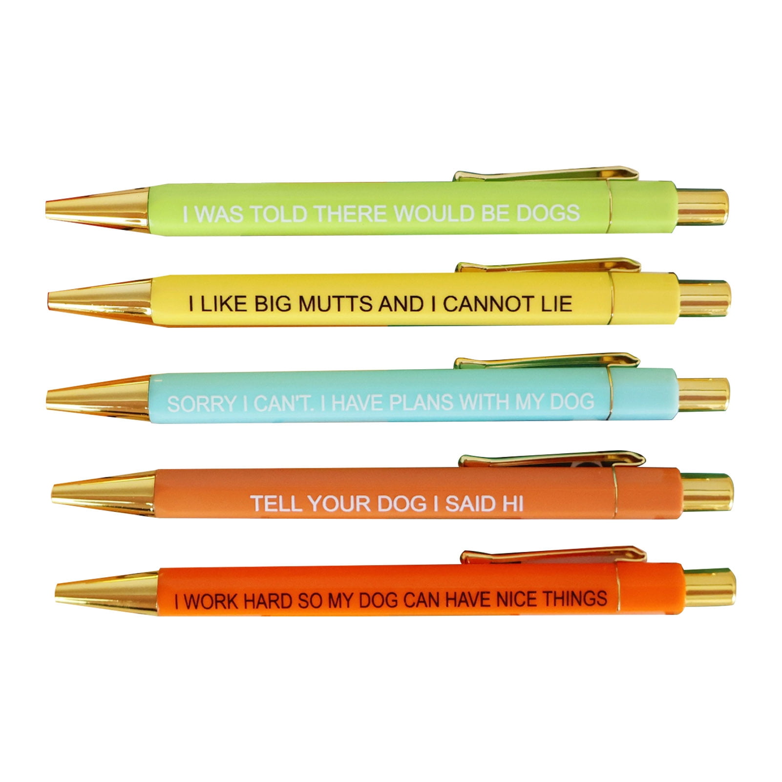 Smooth Writing Pens 5pcs Ballpoint Pen Set Smooth Writing Experience ...