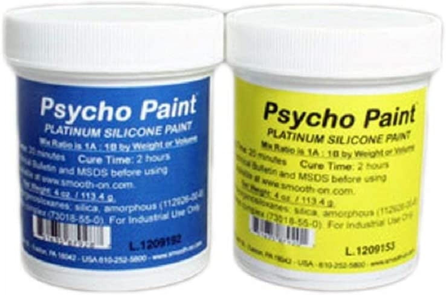 Smooth-on PSYCHO PAINT Platinum Silicone Paint Base - 8 oz kit ...
