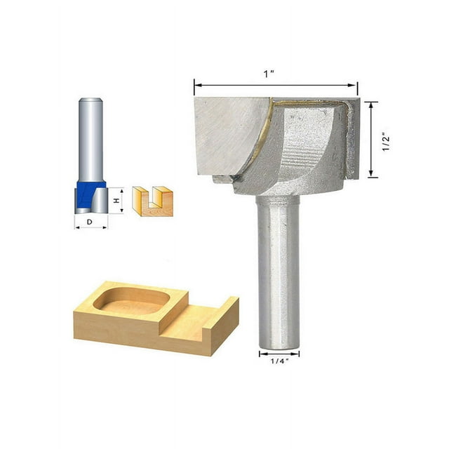 Smooth on Resin 60 Cleaning Bottom Router Bits 1/4 Inch Shank Cutter Up ...