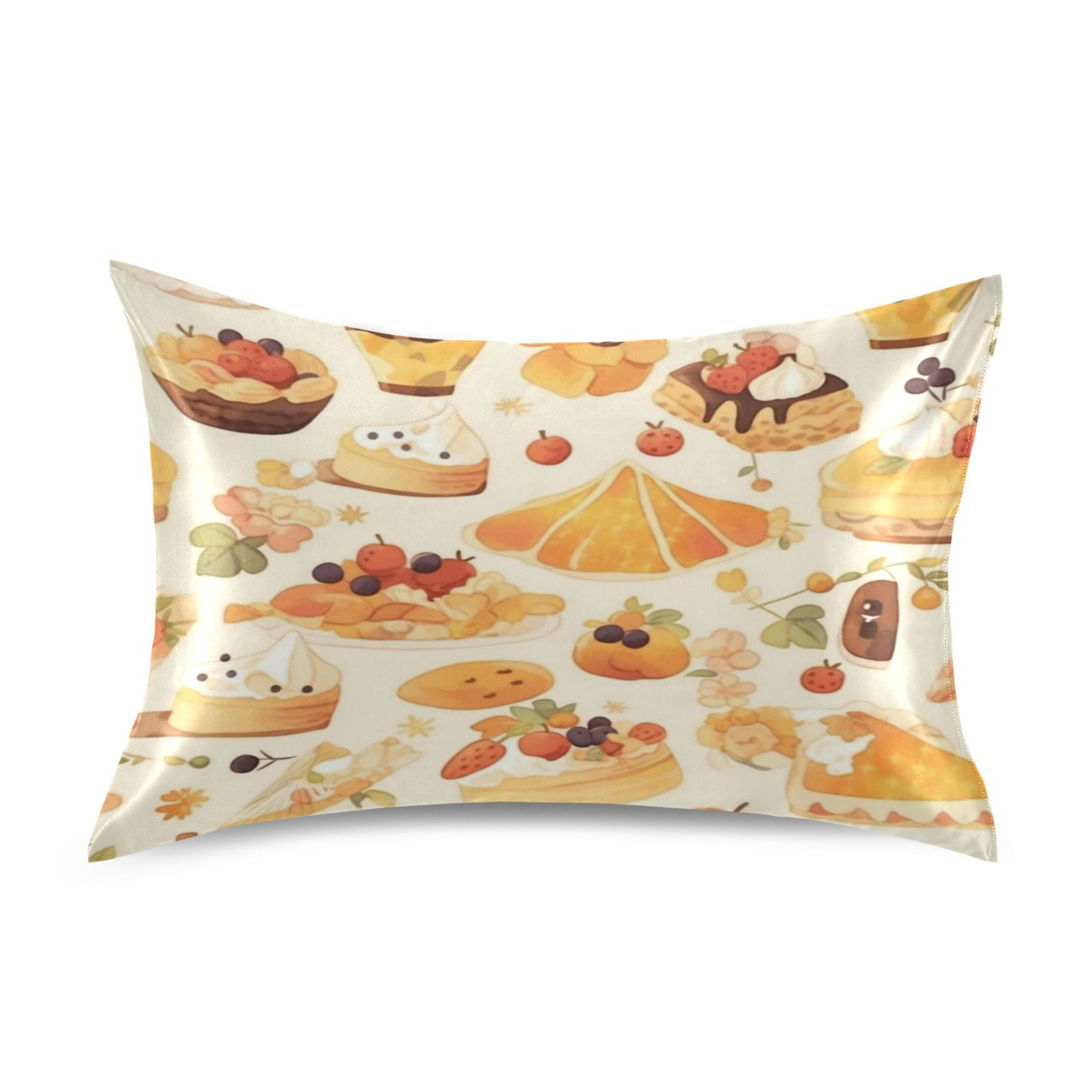 Smooth satin pillowcase. Care for your skin and hair, improve the ...