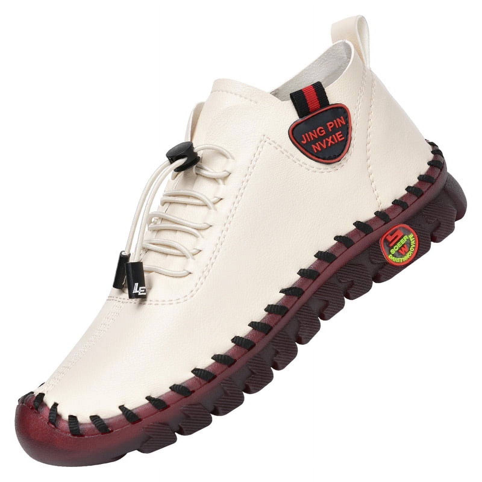 Smooth side zipper shoes, designed for women, using pure salad rope ...