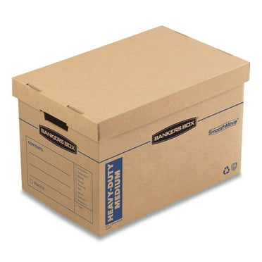 Bankers Box SmoothMove Classic Moving Boxes, Small 20pk, Kraft Brown ...