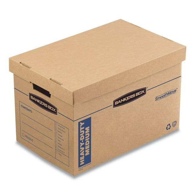 Bankers Box 7710301 SmoothMove 12.25 in. x 18.5 in. x 12 in. Maximum ...