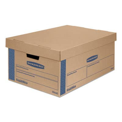Free Shipping! SmoothMove Prime Moving and Storage Boxes, Large, Half ...