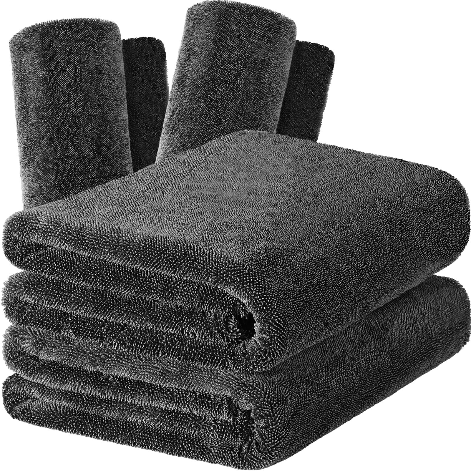 SmoothNovelty 2 Pcs Car Drying Towels 24 x 36 car Microfiber Towels ...
