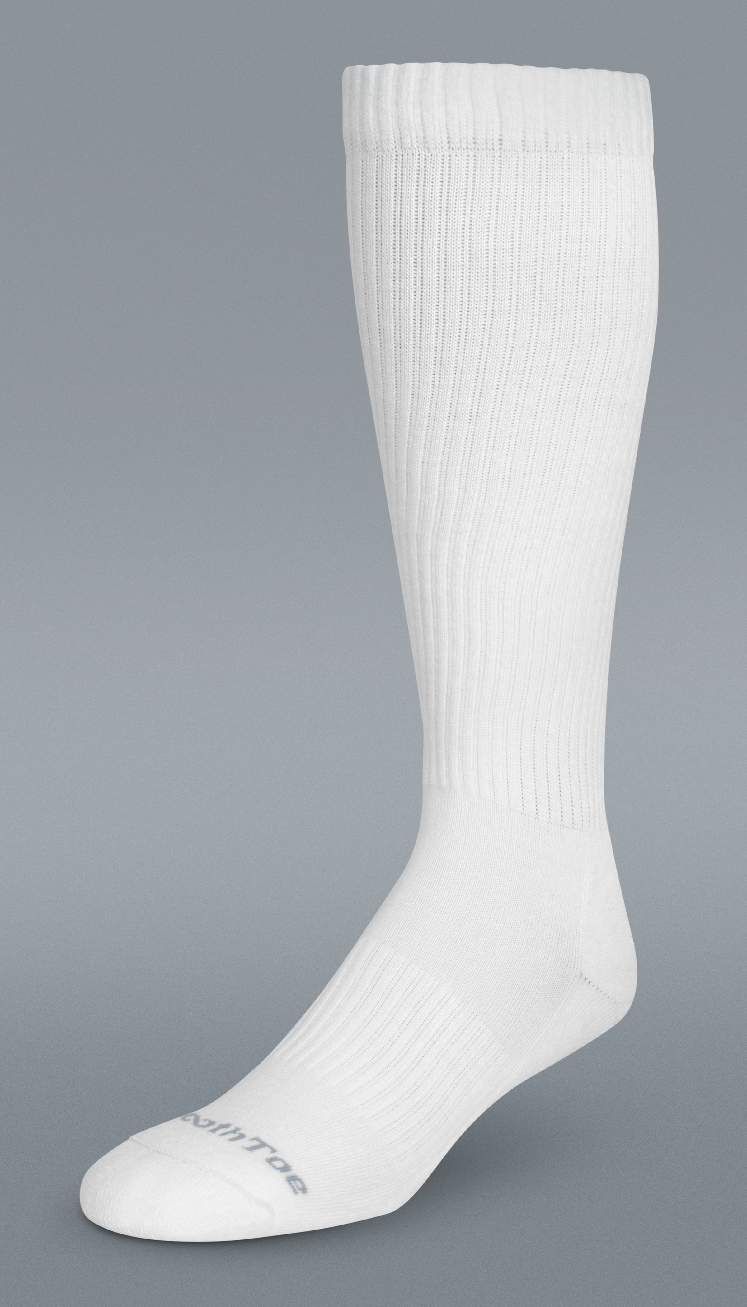 SmoothToe: Compression Socks - KneeHigh, White, Medium - Walmart.com