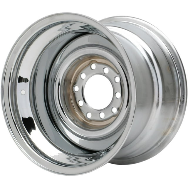 Smoothie 15x10 Chrome Steel Wheel, 5 on 5/5.5, 4.5 BS - Walmart.com