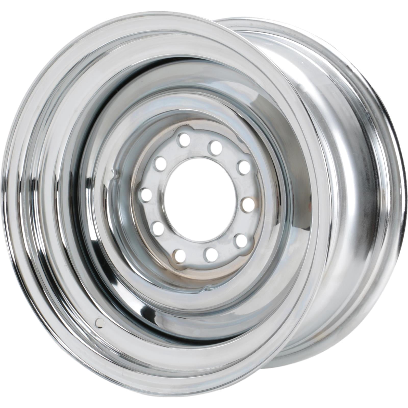 Smoothie 15x7 Chrome Steel Wheel, 5 on 5/5.5, 4.0 BS - Walmart.com