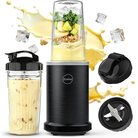 Smoothie Blender, 1000W Personal Blender for Shakes and Smoothies with ...