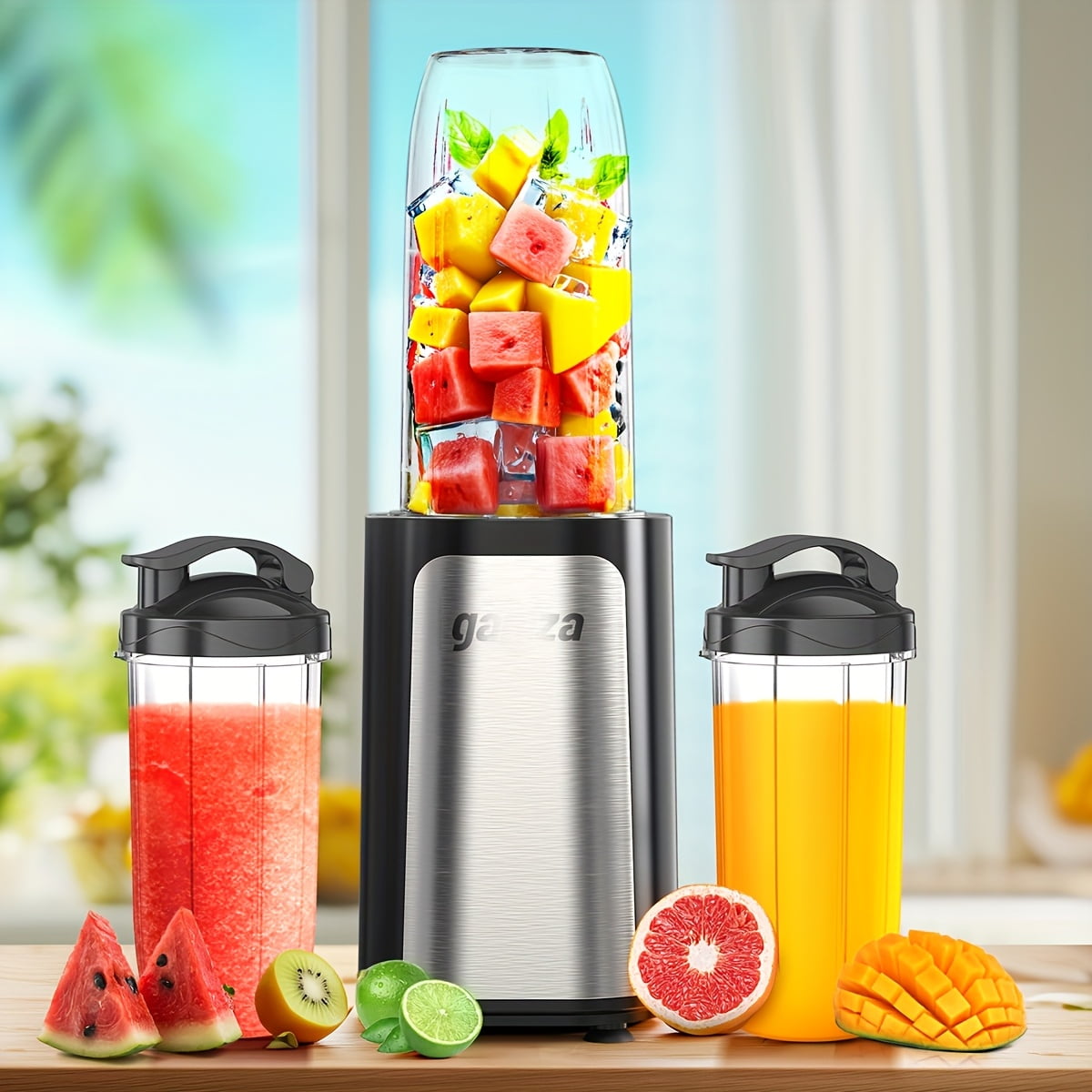 Smoothie Blender, Blender For Shakes And Smoothies, 15pcs Personal ...