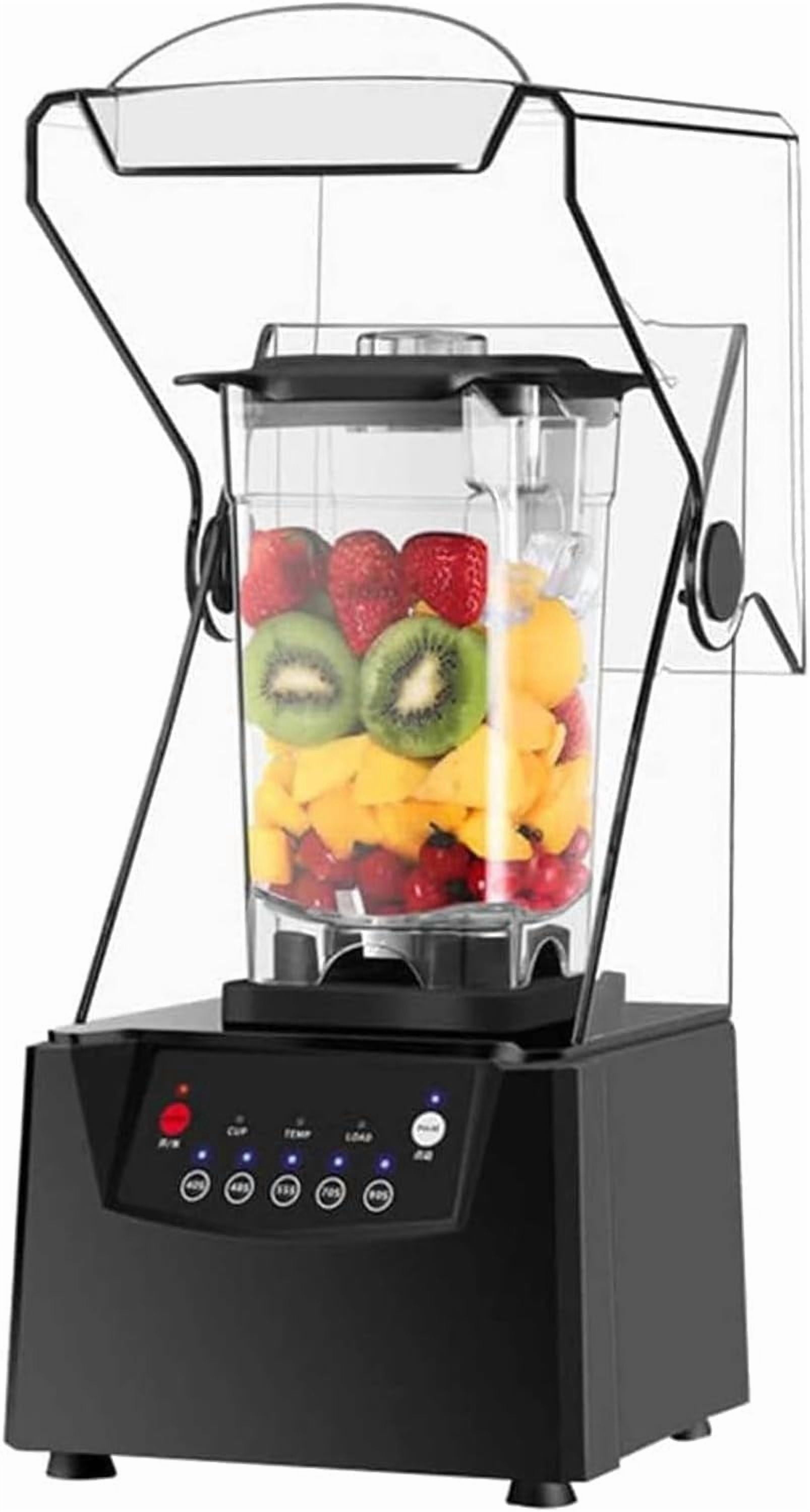 Smoothie Machine, Super Quiet Commercial Blender with Soundproof ...