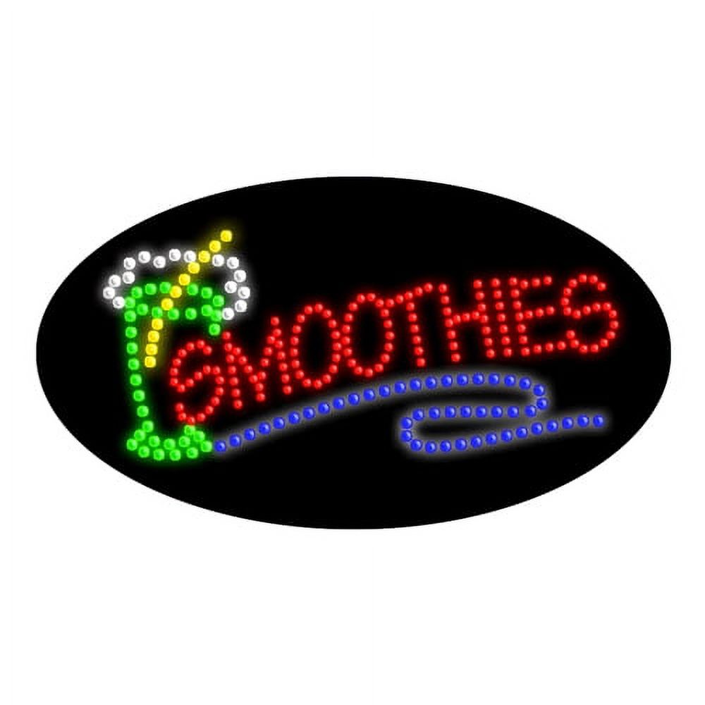 Smoothies-LED Dots Sign Made in USA - Walmart.com