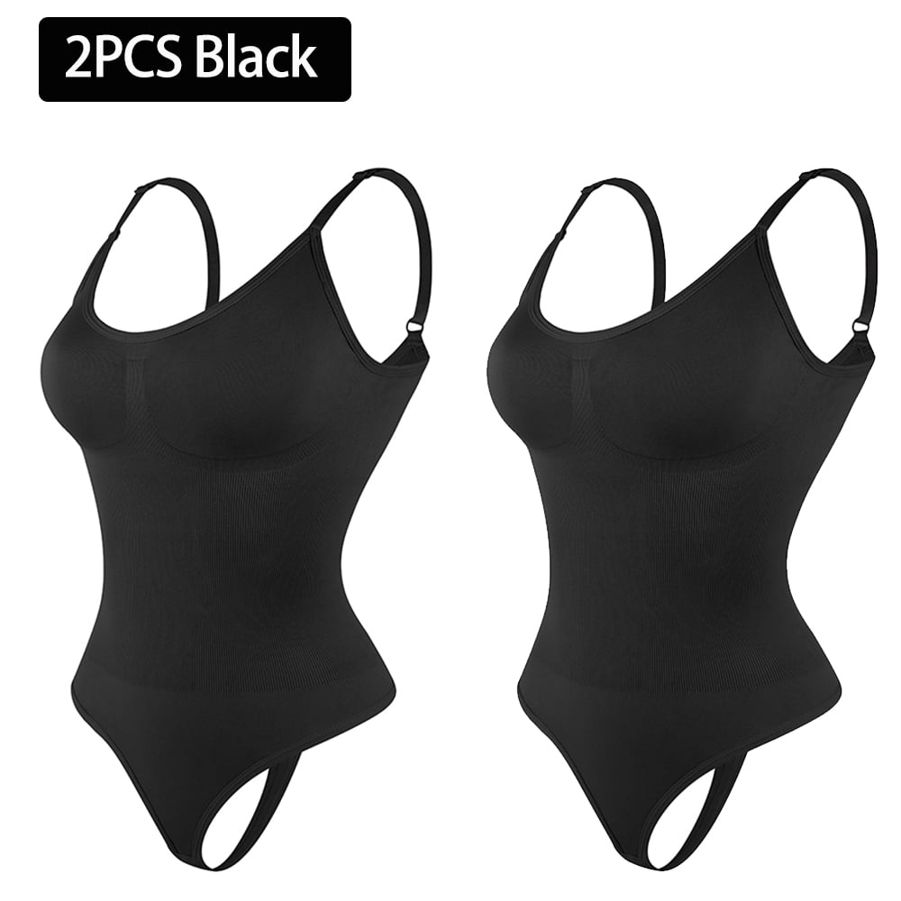 Smoothing Shapewear Bodysuit for Women Faja Full Body Shaper Thong Soft ...