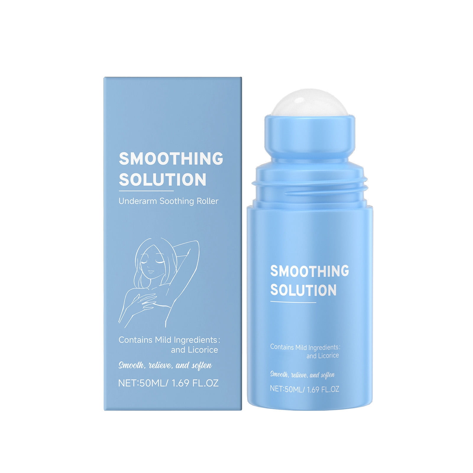 Smoothing Solution Ingrown Hair Treatment,Underarm After Shave Soothing ...