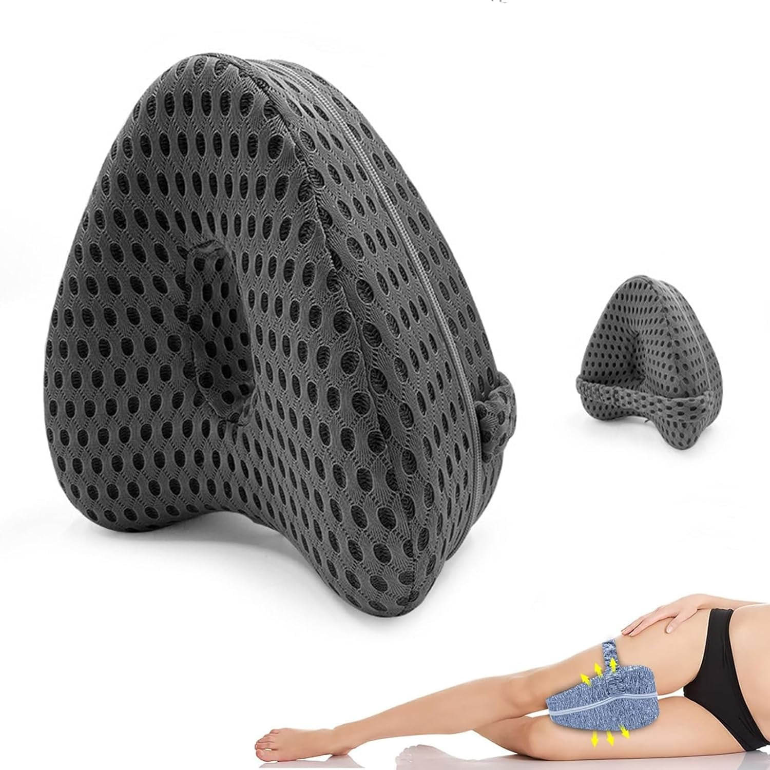 Smoothspine, Smoothspine Alignment Pillow, Relieve Hip Pain & Sciatica, Leg & Knee Support ...