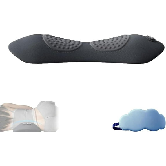 Smoothspine Triple Fusion Back Massager with Traction, Neck Shoulder Back Massager for Deep ...