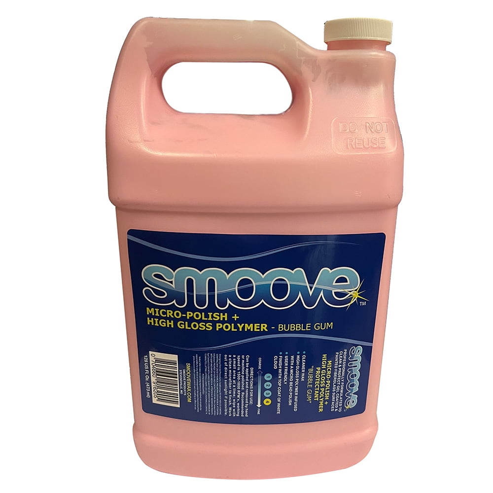 Smoove Bubble Gum Micro Polish + High Gloss Polymer - Gallon [SMO010 ...