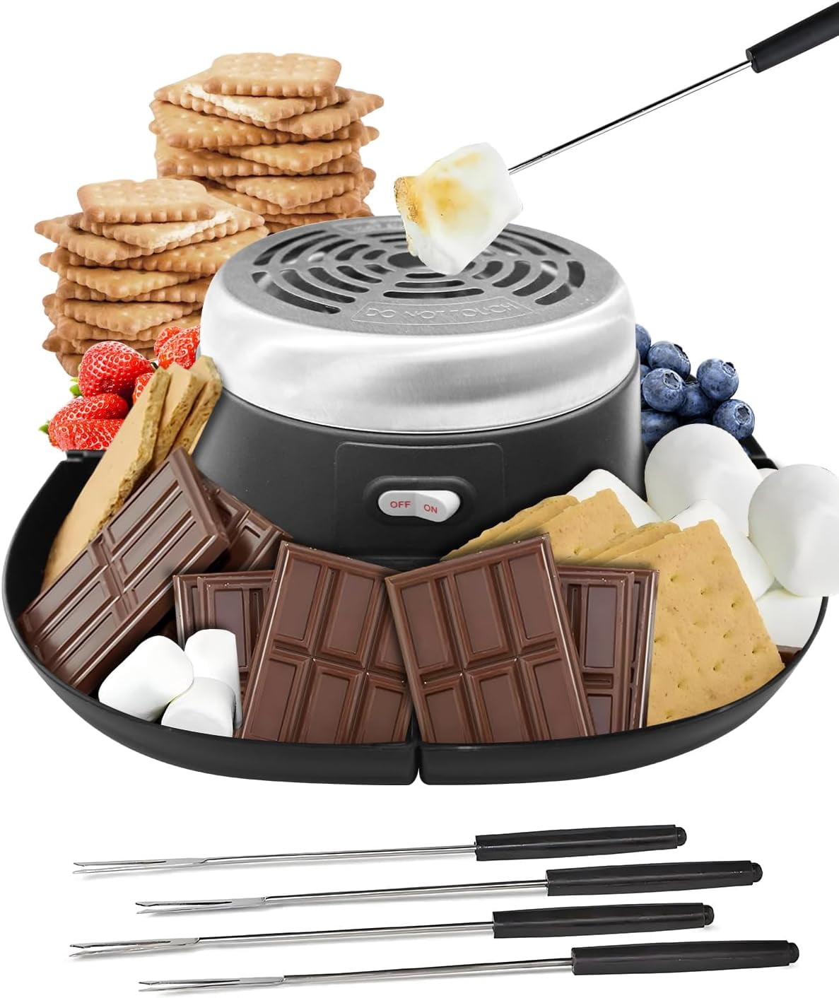 Smores Maker Tabletop Indoor Kit, Indoor Smore Maker Smores Kit ...